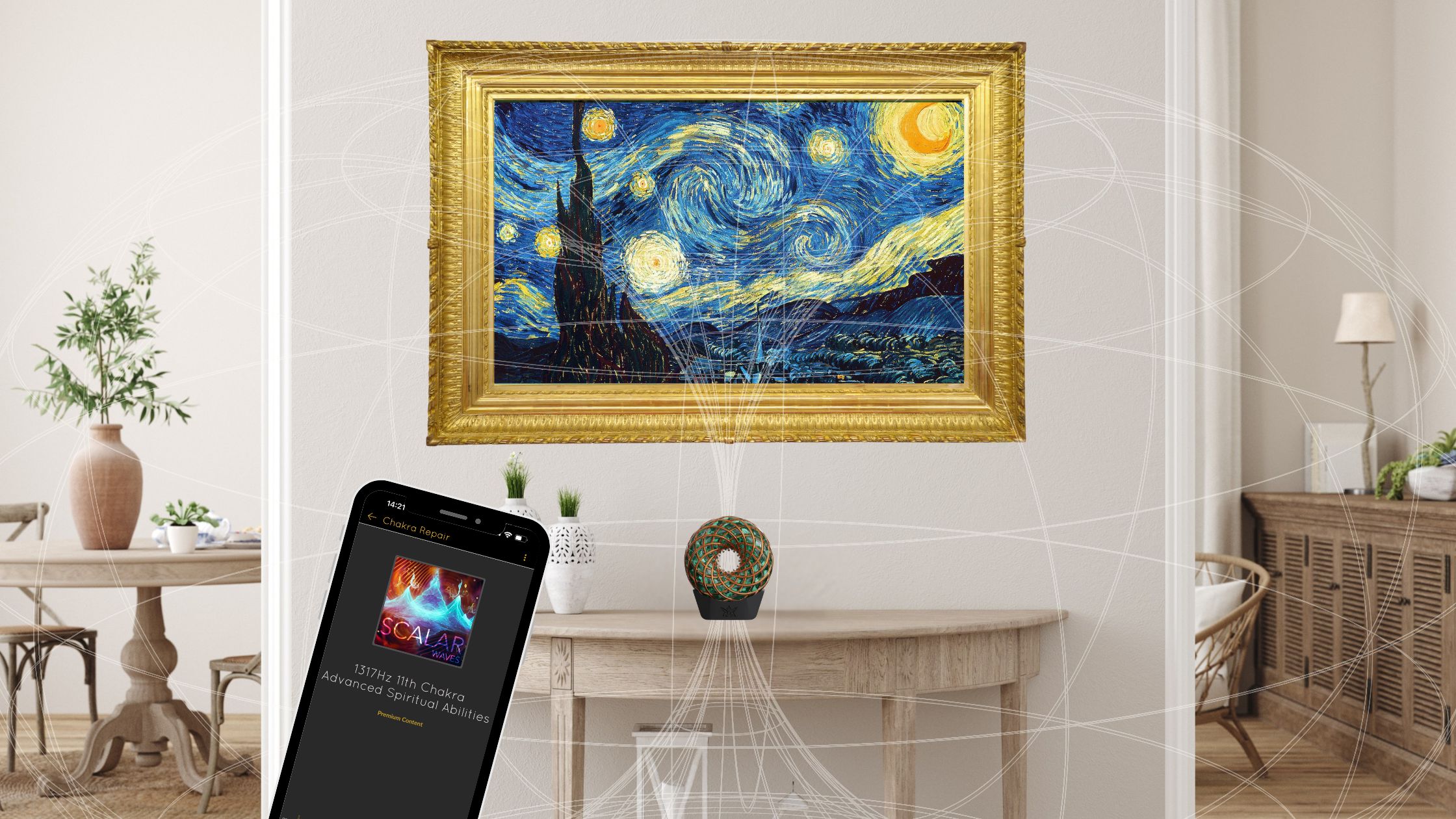 Art is Energy: Imprinting Frequency into Paintings for Conscious ...
